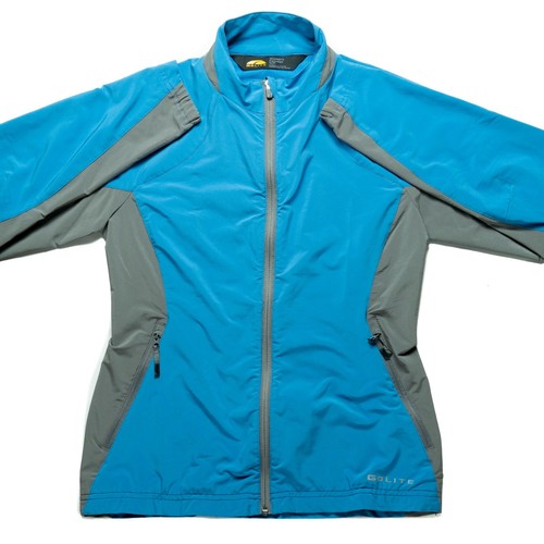 GoLite Women's P/S Post Canyon Jacket Full Zip Blue/Gray Windbreaker | eBay