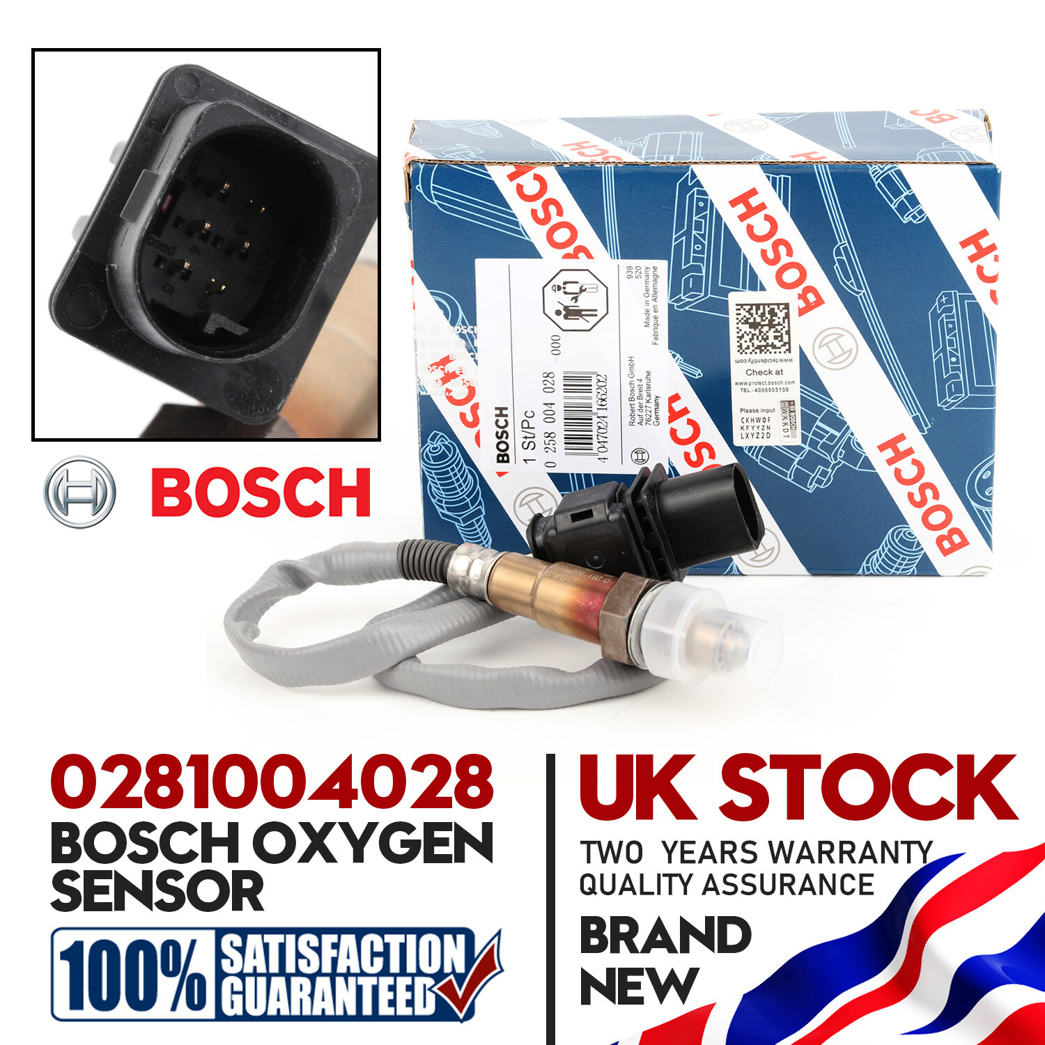 Bosch 0281004028 Lambda Sensor for sale online | eBay