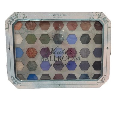 Profusion Cosmetics Winter Ballroom 35 Shade Eye Color Palette | eBay