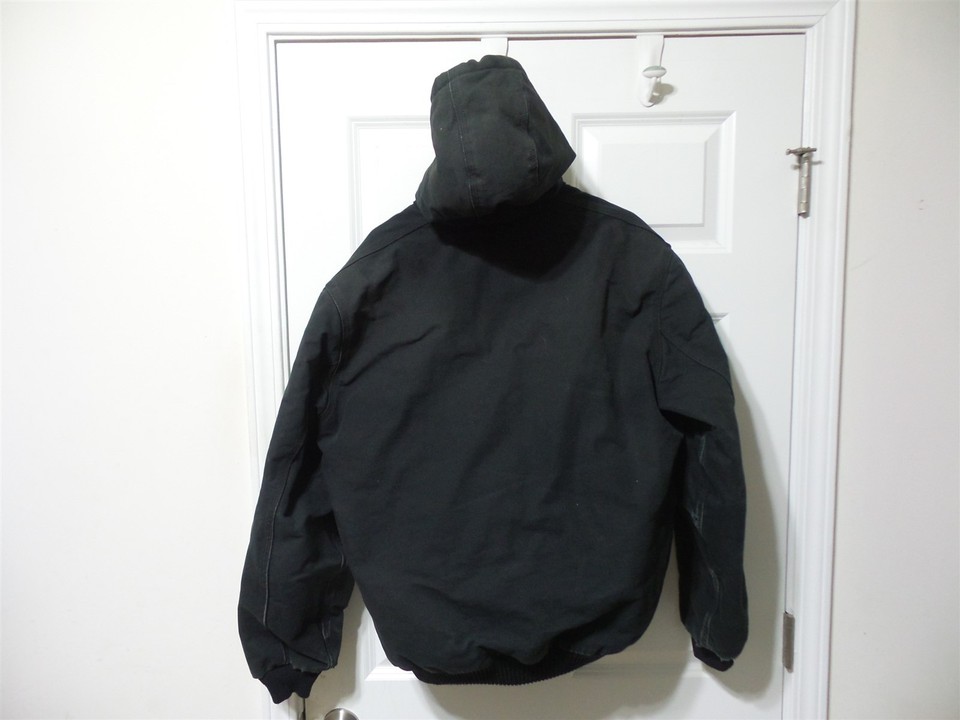 VINTAGE CARHARTT UFCW UNION J140BLK USA MADE MEDIUM REGULAR BLACK MEN'S ...