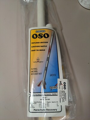 Rare Semroc Model Rocket OOP Oso ***Numbered Edition*** | eBay