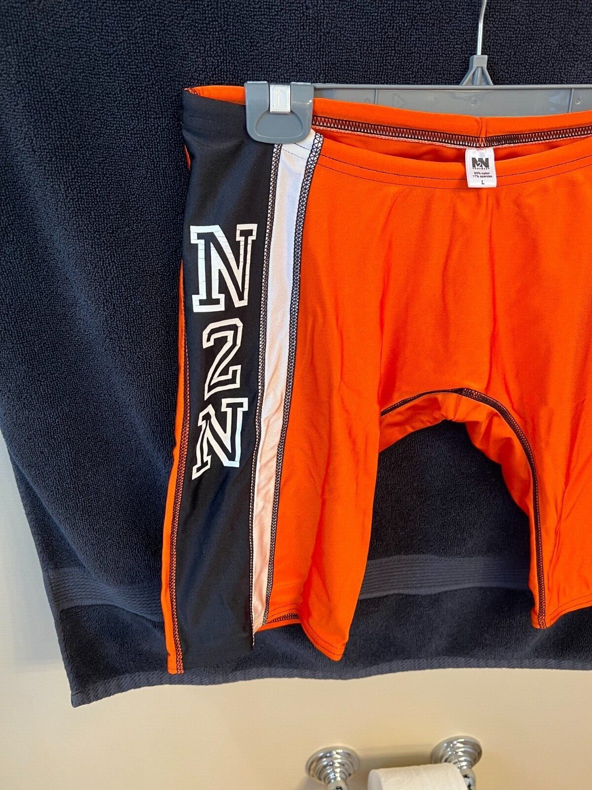 N2N Men's Bikers Large Orange Mid-Thigh NWOT | eBay
