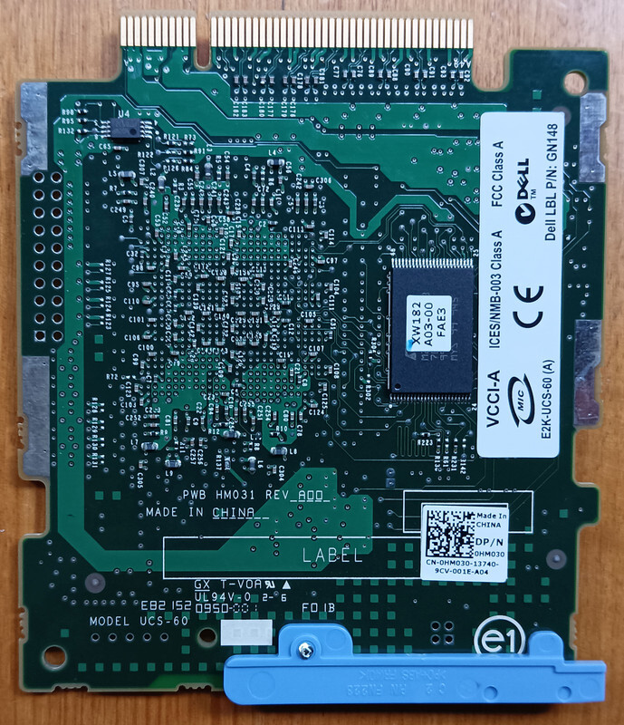 Dell PERC 6/iR SAS/SATA PCIe Modular RAID Controller Card 0HM030 | eBay