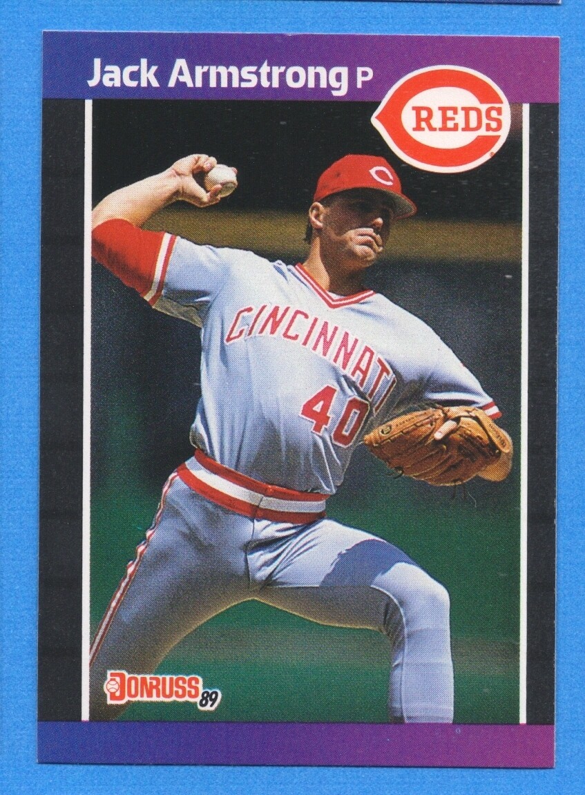 1989 Donruss #493 Jack Armstrong Reds | eBay