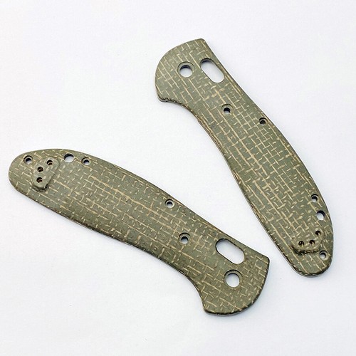 1Pair Handle Patch Custom Micarta Scale For Benchmade Griptilian 551 ...