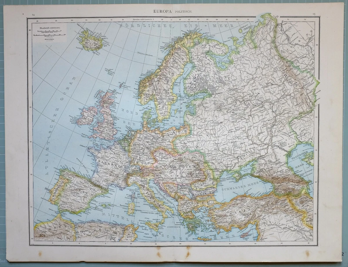 German Language Map Of Europe