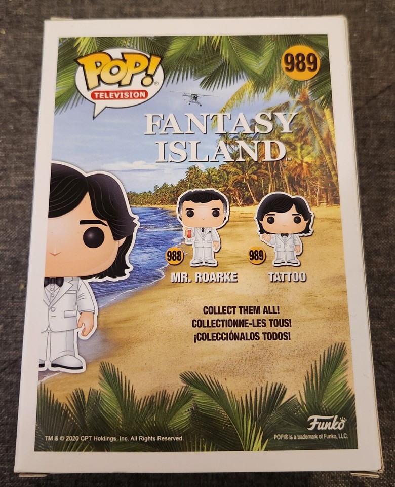 Funko Pop! Television: Fantasy Island - Tattoo #989 889698471756 | eBay
