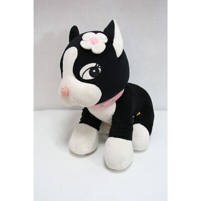 Build a Bear Hello Kitty Rebecca Bon Bon Black White French Terrier Dog ...