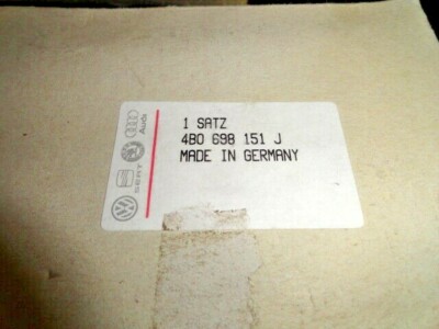 Genuine Volkswagen Passat Front Brake Pads 4B0698151J/N | eBay