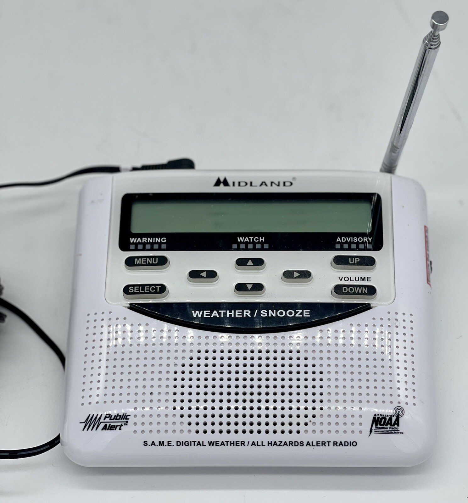 Midland Model WR120B Emergency Weather Alert Radio Battery Unique ...