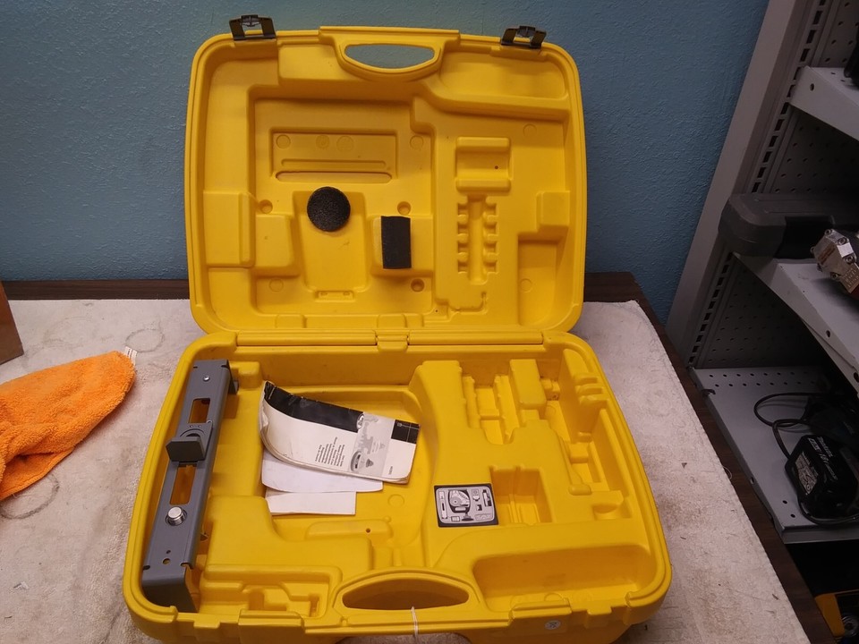 Spectra Precision HV201 Rotary Laser Level CASE ONLY Survey Tool | eBay