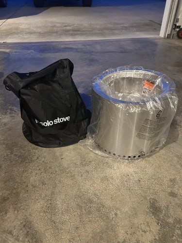 Solo Stove Ranger 2.0 Wood Burning Stainless Steel Fire Pit 15x12.5 ...