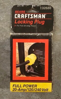 Craftsman Eagle Full Power L14-20P 20-Amp 120/240 125/250 Volt Locking ...
