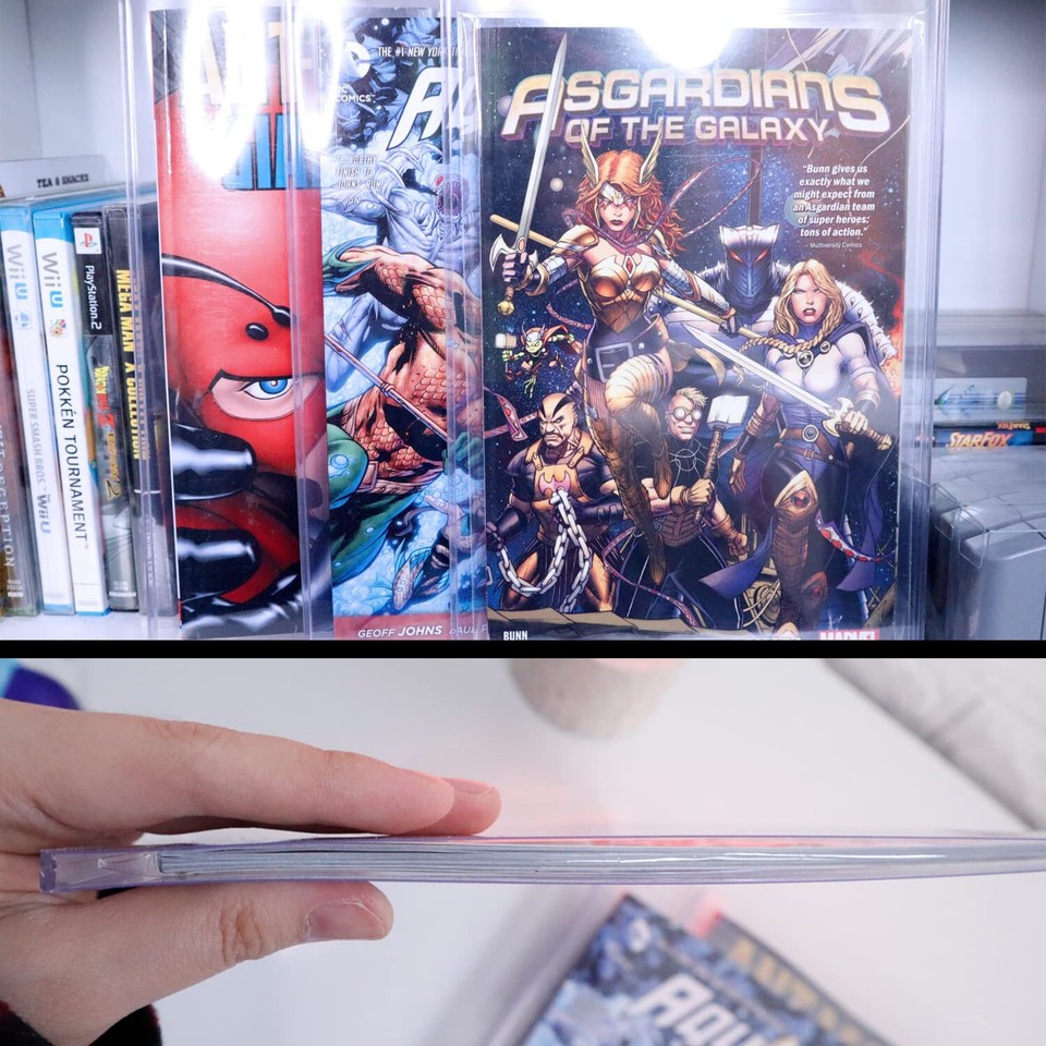 EVORETRO Comic Book Toploader Fits Current, Regular, Silver Age Comics ...