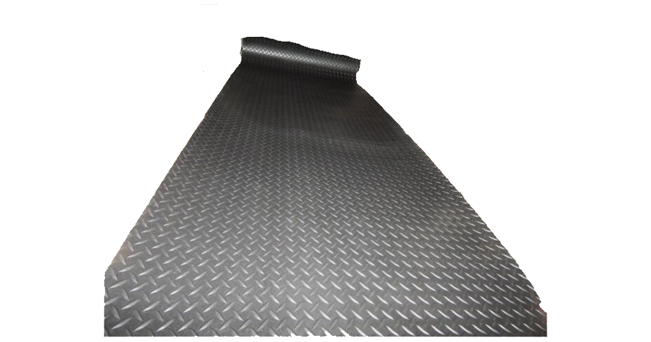 3' Width 1/8" thick Weldmaster Diamond anti-fatigue matting Welding ...
