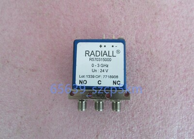 RADIALL R570315000 DC-3G 24V RF SMA Microwave Coaxial Switches | eBay