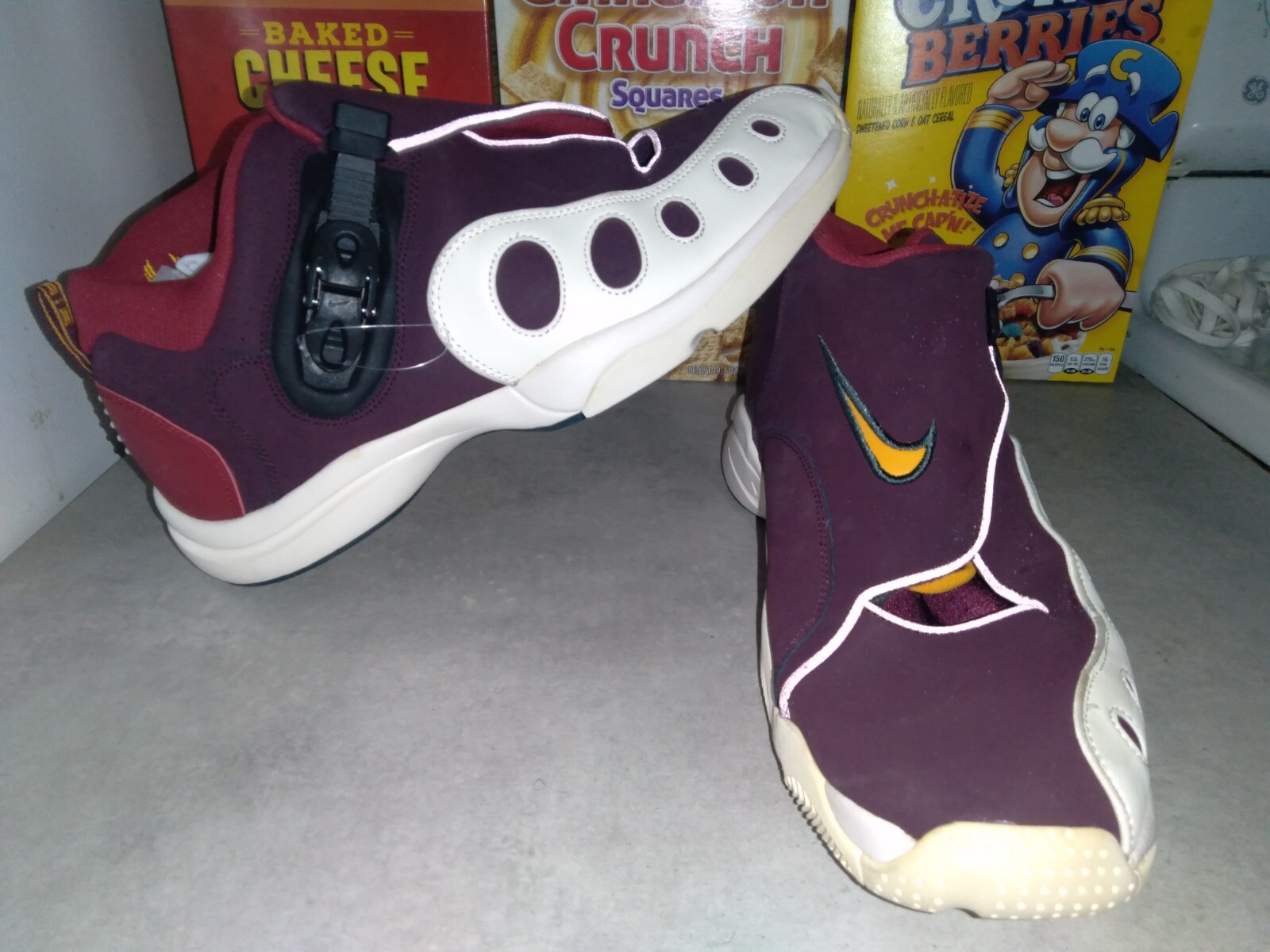 Nike Zoom GP 'Maroon' Gary Payton Men's Vintage Sneak… - Gem