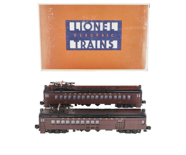 Lionel 6-18306 Pennsylvania PRR Mu Commuter Cars Powered & Dummy 1992 ...
