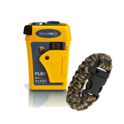Ocean Signal rescueME PLB1 Locator Beacon with Camo Paracord ...