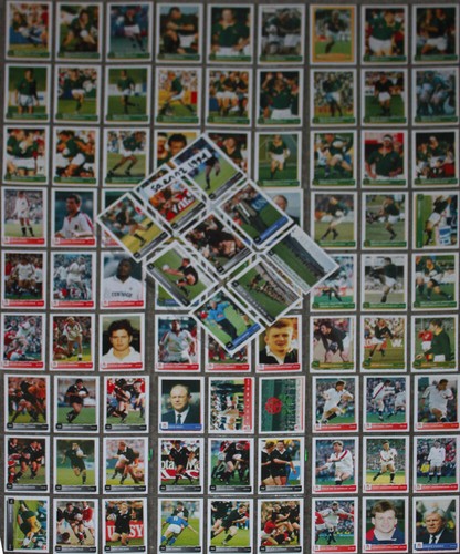 SPORTS DECK (South Africa) RUGBY CARD SET 1994 Springboks New Zealand ...