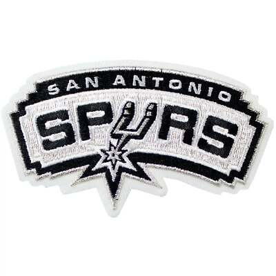 Official San Antonio Spurs Logo Large Sticker Iron On NBA Basketball ...