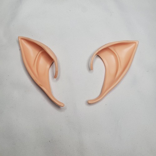 Elf Fairy Vampire Pointed Cosplay Ears for Pale Skin Peach Undertones 4 ...