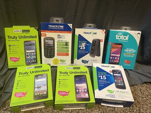 LOT of Pre Paid Cell Phones | eBay