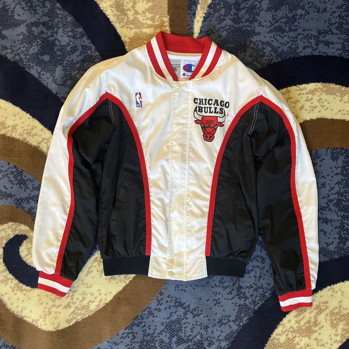 Vintage Chicago Bulls Champion Warm Up Jacket 1990s Michael Vintage Chicago Bulls Champion Warm Up Jacket 1990s Michael