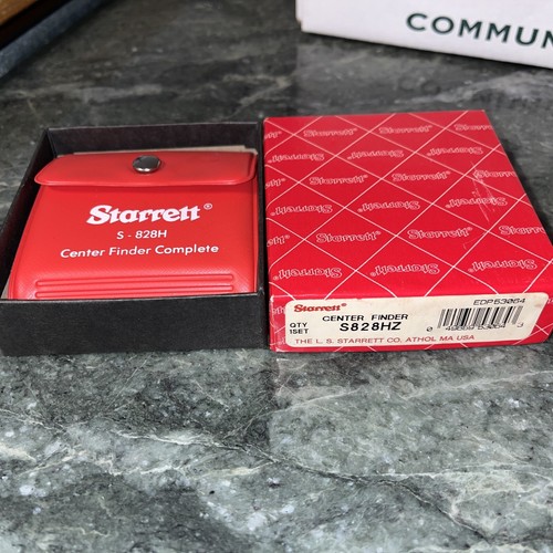 MACHINIST TOOLS LATHE MILL Starrett Center Finder Wiggler | eBay