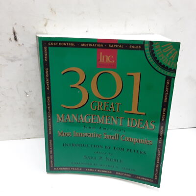 301 Great Management Ideas From America's Most Innovative Small ...