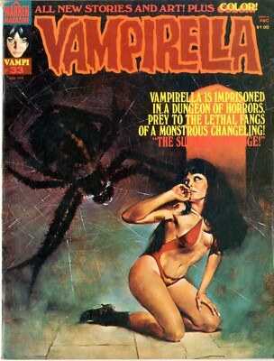 Vampirella Magazine # 33 FINE VERY FINE May 1974 Pantha ends Torres | eBay