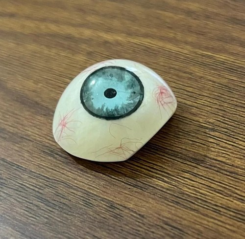 Vintage Human Prosthetic Eye ~ Antique Glass Artificial Blue Eye | eBay