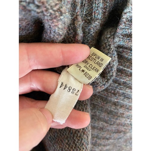 Vintage The Moors 100% Pure Shetland Wool Scotland Ireland Sweater Men ...