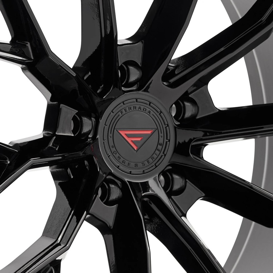 Ferrada FORGE-8 FR9 Wheel 20x10 (35, 5x127, 71.6) Black Single Rim | eBay