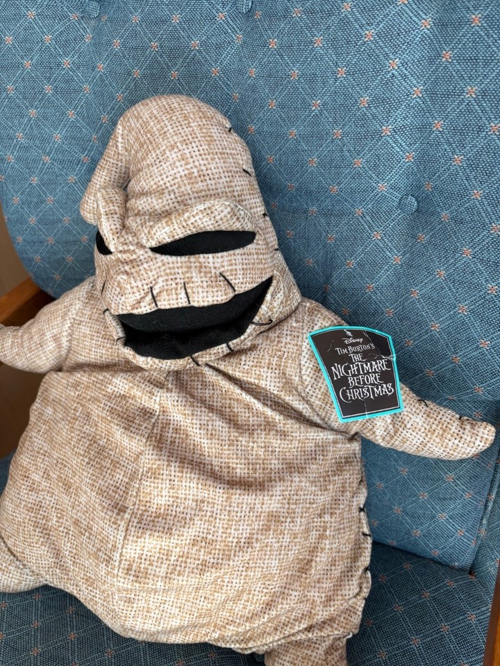Disney The Nightmare Before Christmas Oogie Boogie Plush 18" Stuffed ...