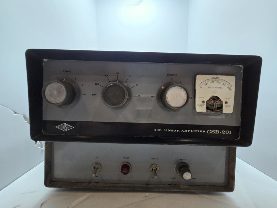 1960's Gonset GSB-201 linear amplifier am ssb tube amp | eBay