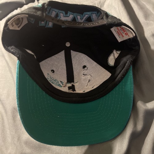Vintage 90s San Jose Sharks American Needle Blockhead SnapBack Hat Cap ...