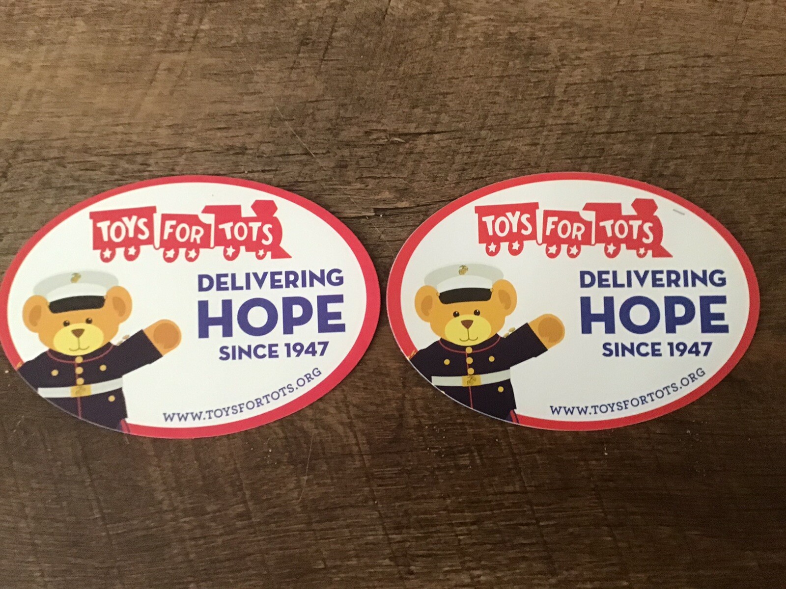 Lot Of 2 Marine Toys For Tots Delivering Hope Since 1947 Teddy Bear ...