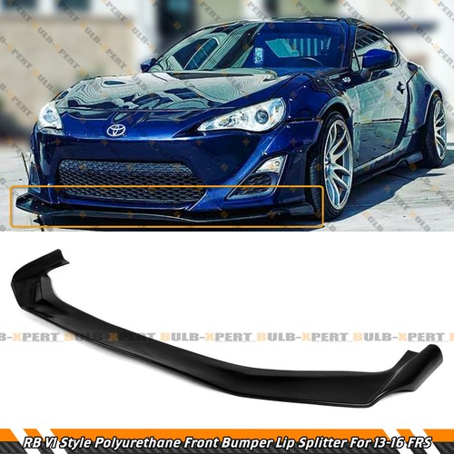 For 13-16 Scion FR-S FRS GR RB V1 STYLE POLYURETHANE FRONT BUMPER LIP ...