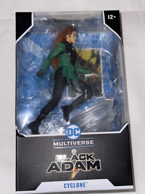 DC Black ADAM Movie Cyclone JSA Justice Society Mcfarlane Toys | eBay