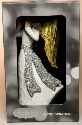 St. Nicholas Square: Angel (caroling singing)Ornament - 2017 Nativities ...