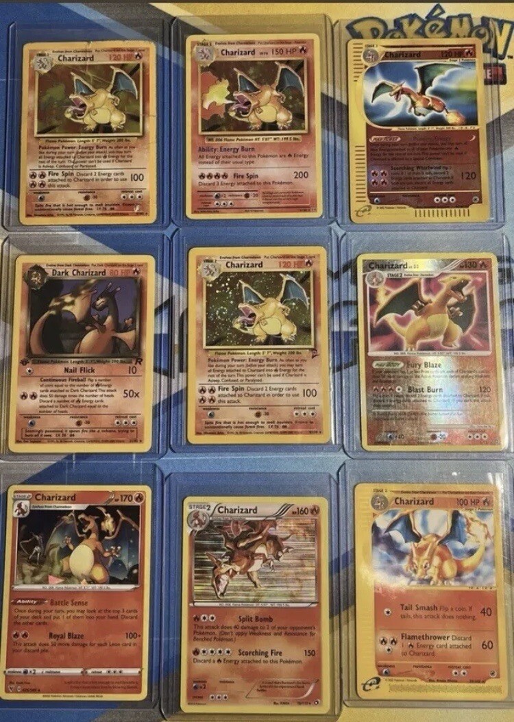 Pokemon CHARIZARD LEGENDARY Lot! 20 Cards And 1 Charizard! Mix Of ...