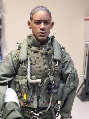 1/6 Scale Custom Independence Day Will Smith Pilot 12 Inch Figure | eBay