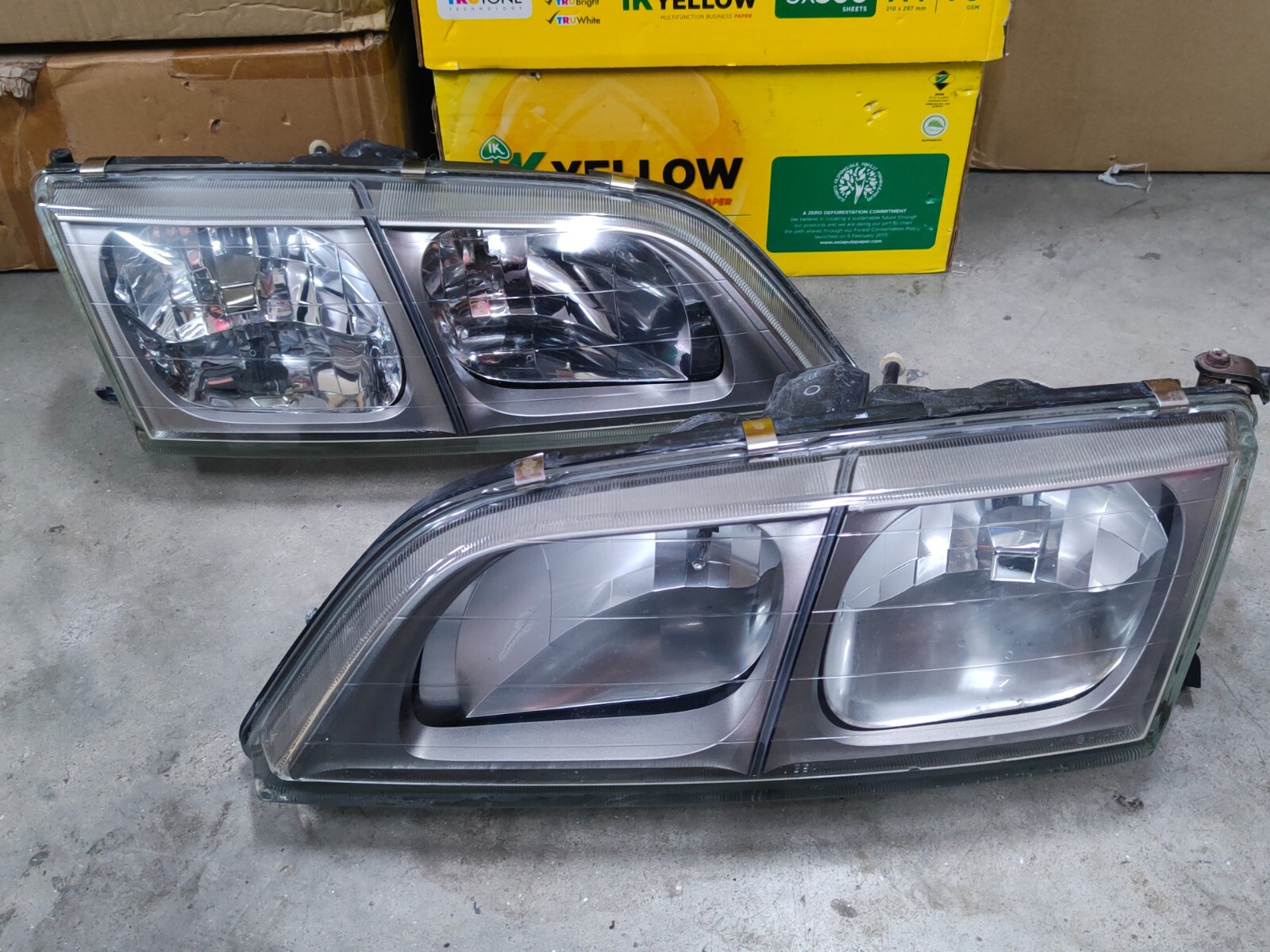 JDM Nissan Primera P11 Infiniti G20 Crystal Clear Headlights Head ...
