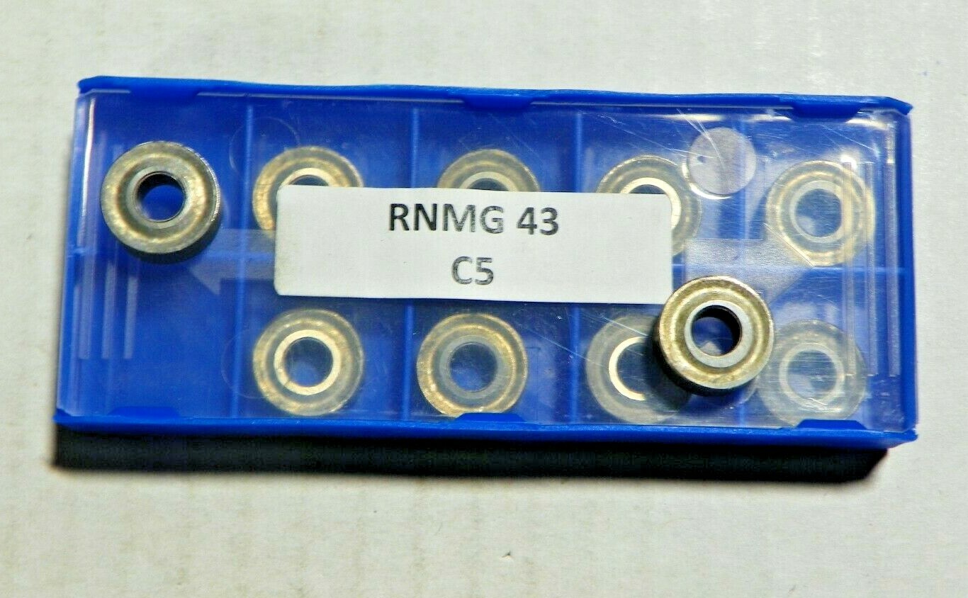 10 PIECES of GENERIC, RNMG 43 C5 CARBIDE INSERTS J101 | eBay