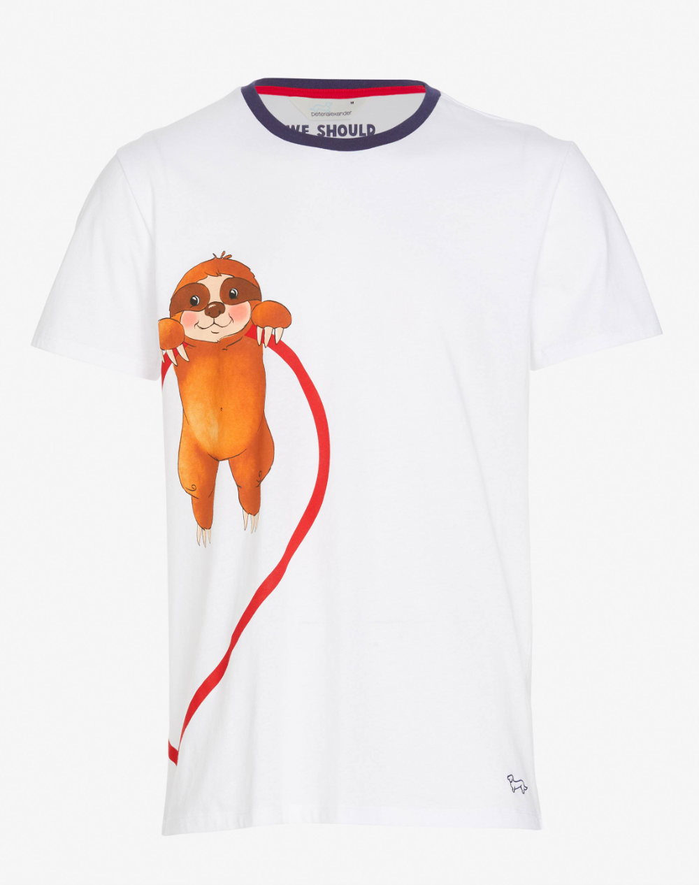 NEW PETER ALEXANDER MENS SLOTH TEE TOP & NAVY BOXER SHORTS PJ SET XXL ...