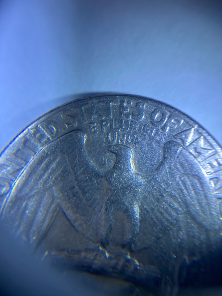 Rare 1967 Quarter Multiple ERRORS Bad Stamp See Back | eBay