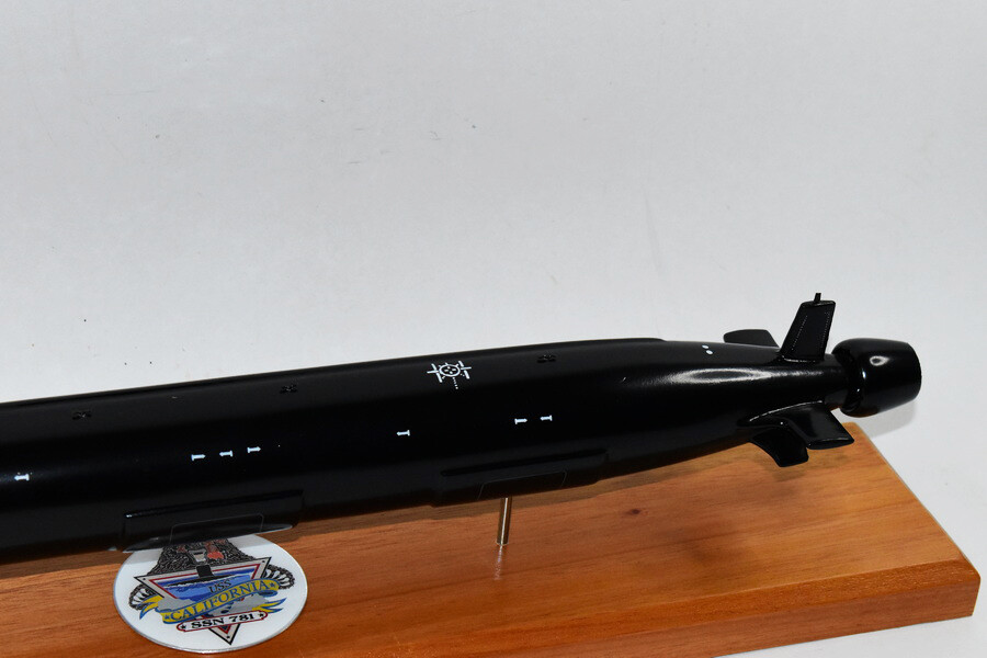 USS California (SSN-781) Submarine Model, US Navy, 20" Scale Model ...