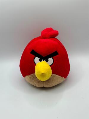 2010 Angry Birds RED BIRD 8” Plush Stuffed Toy by Commonwealth - No ...