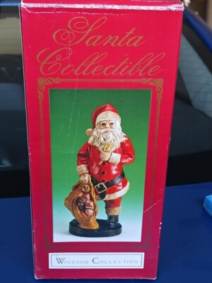 Windsor Collection Santa Collectible Bell & Sack of Toys | eBay